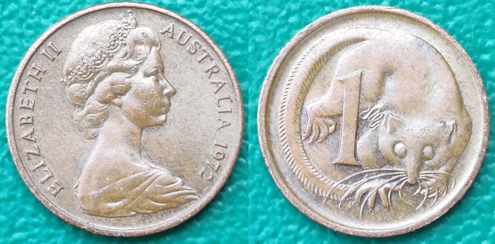 Australia 1 cent, 1972 ***/ 1,00 EURO