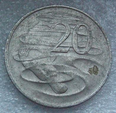 AUSTRALIA 20 CENTS 1978