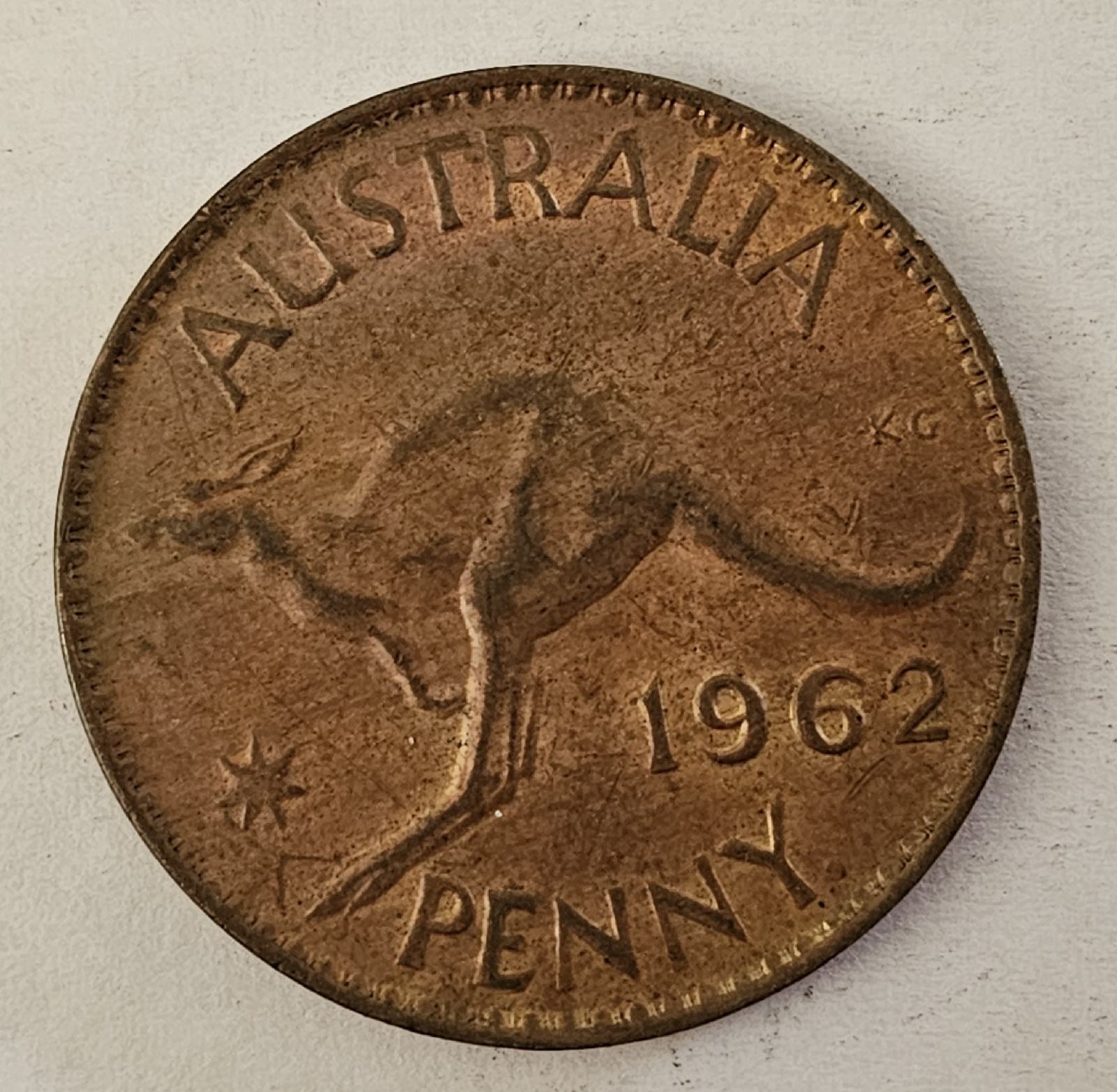 AUSTRALIA- PENNY 1962.