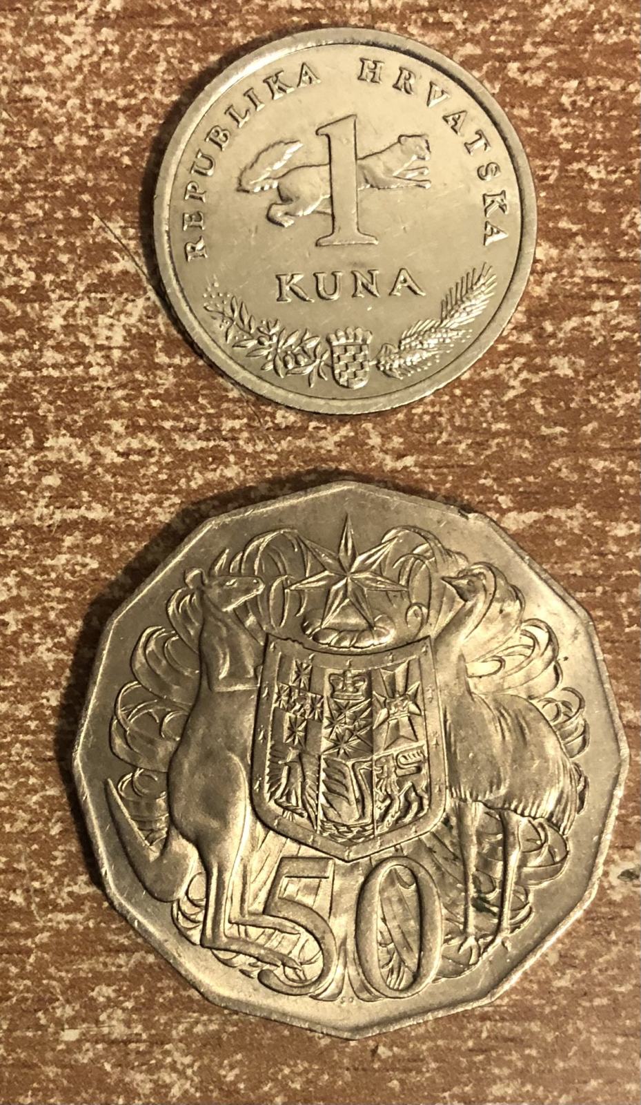 AUSTRALIJA, 50 CENTI 1971.