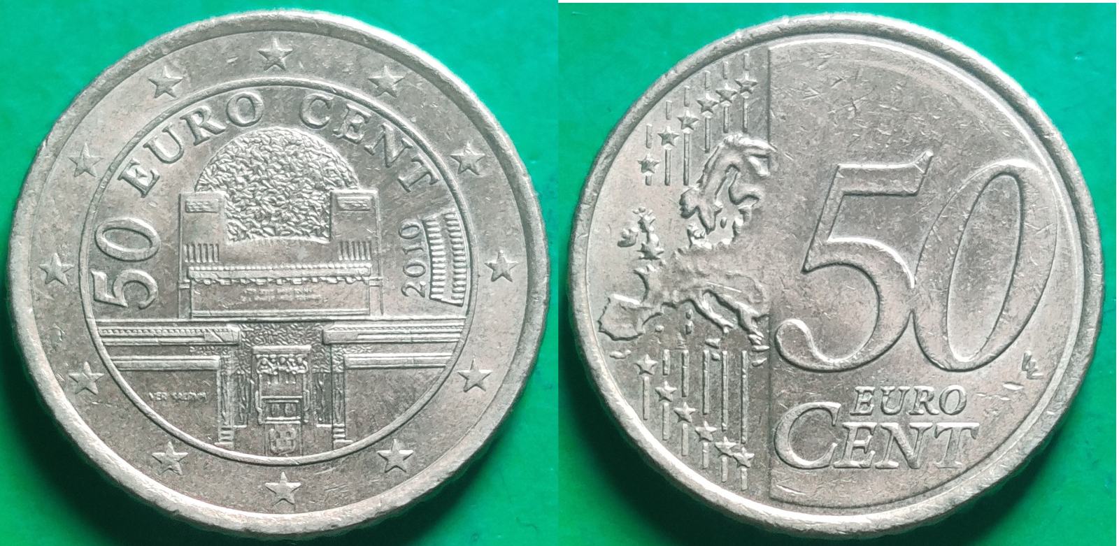 Austria 50 euro cent, 2010 ***/ 0,70 EURO