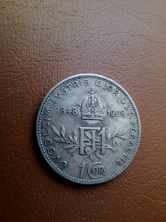 AUSTROUGARSKA 1 KRUNA 1908