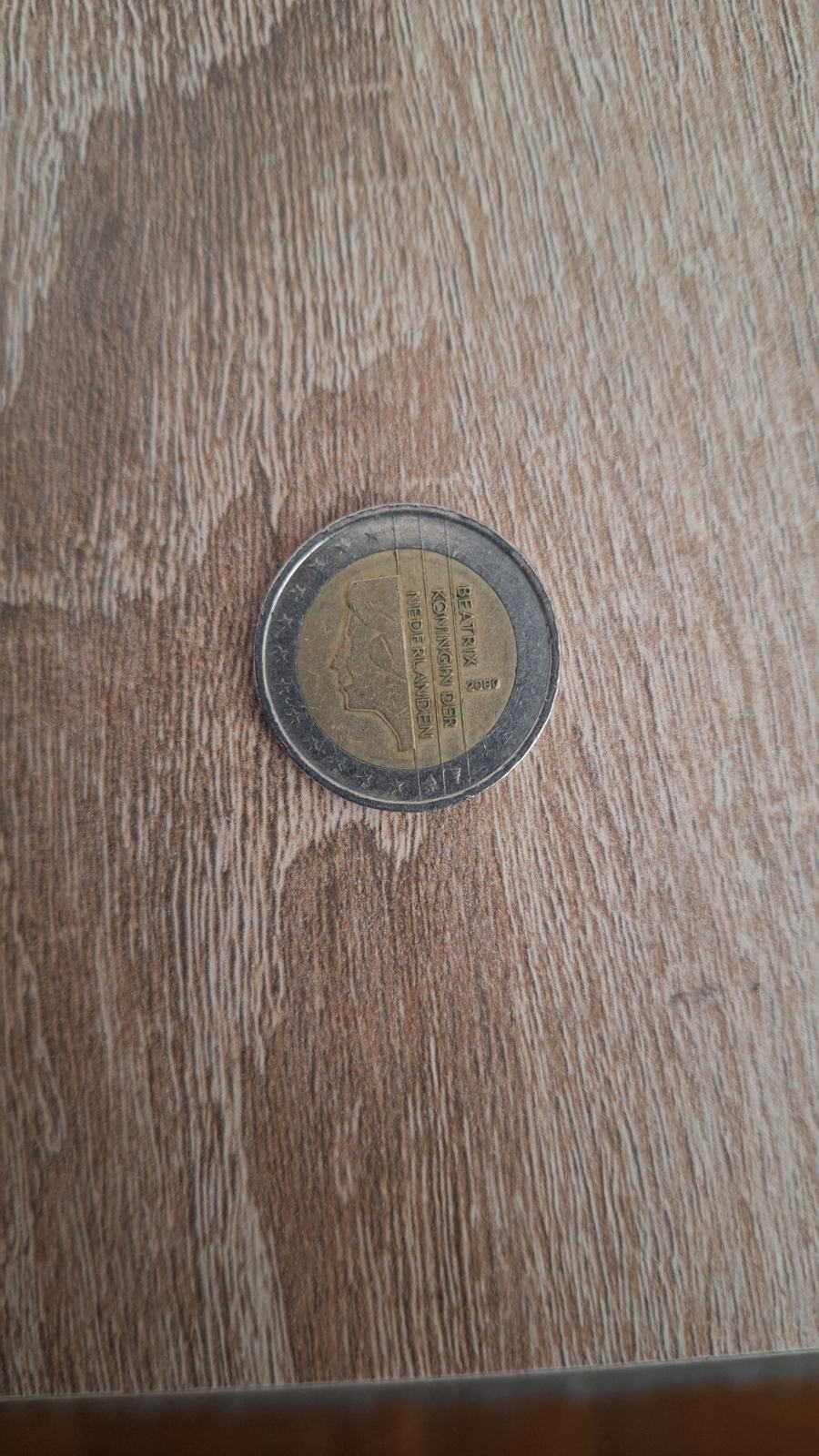 Beatrix Koningin der Nederlanden, 2 euro coin, 2000. g.