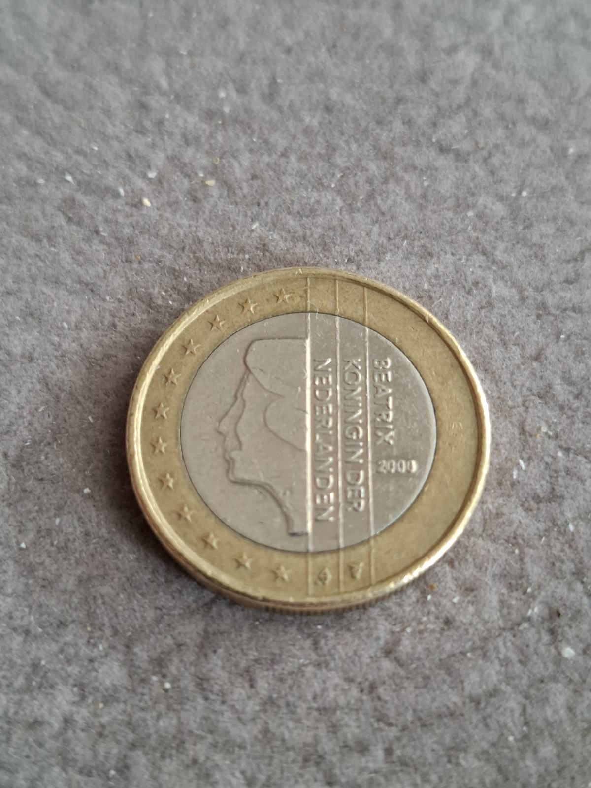 Beatrix Koningin der Nederlanden kovanica od 1 eur 2000 g