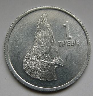 BOTSWANA 1 THEBE 1976