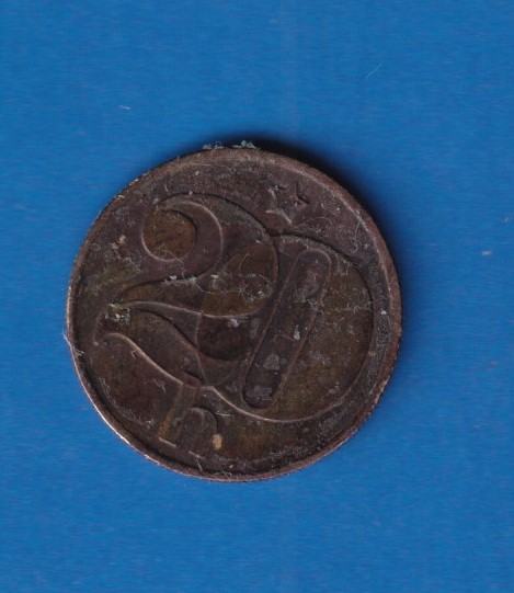 Čehoslovačka 20 HELLER 1973 / 1739