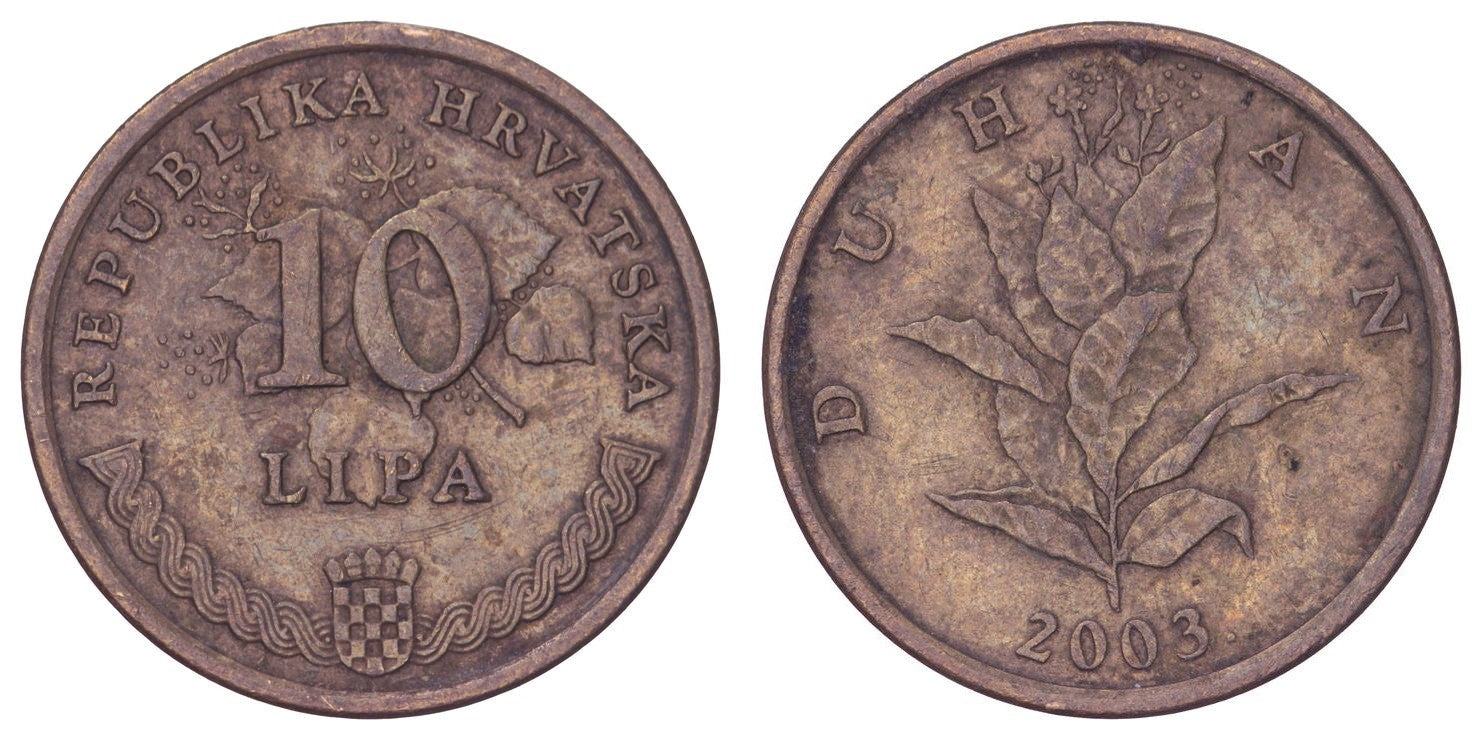 CROATIA 10 lipa 2003 / Croatian text / VF (Ref.br. K-002.819)