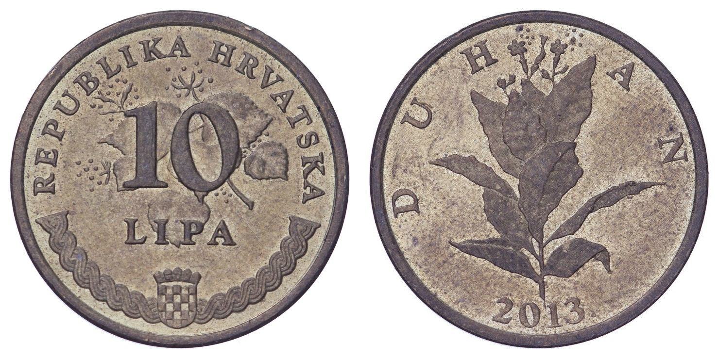 CROATIA 10 lipa 2013 / Croatian text / VF+ (Ref.br. K-002.734)