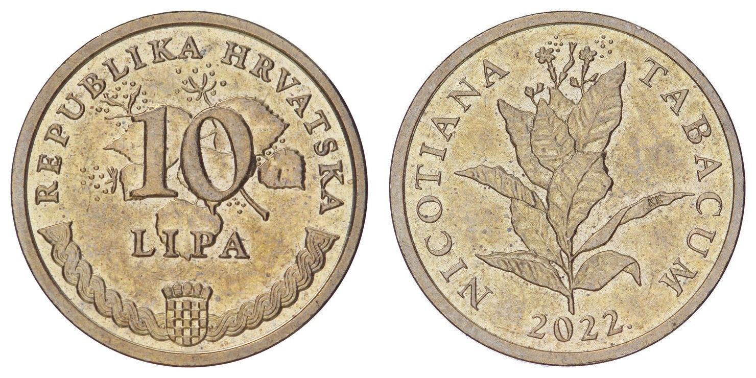 CROATIA 10 lipa 2022 / Latin text / XF (Ref.br. K-005.238)