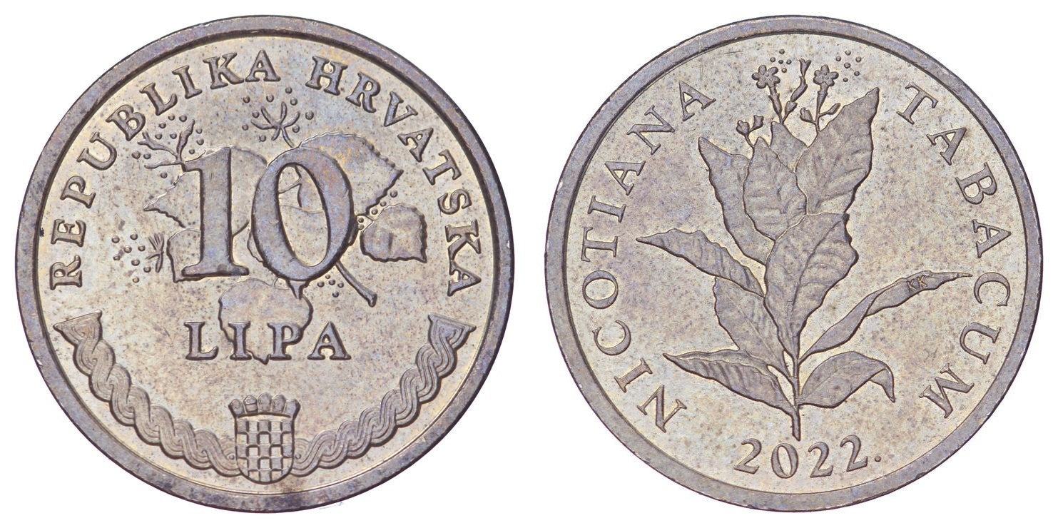 CROATIA 10 lipa 2022 / Latin text / XF (Ref.br. K-005.402)