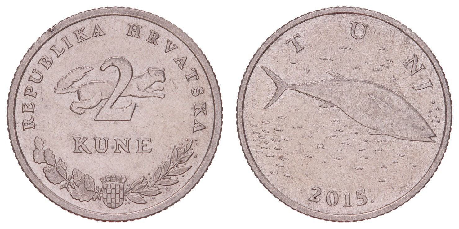 CROATIA 2 kune 2015 / Croatian text / XF- (Ref.br. K-001.648)