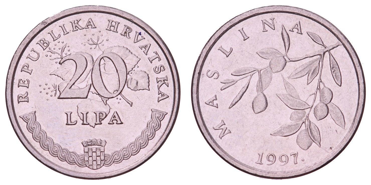 CROATIA 20 lipa 1997 / Croatian text / XF- (Ref.br. K-004.830)