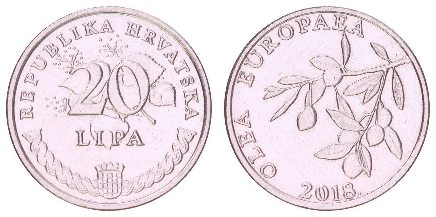 CROATIA 20 lipa 2018 / Latin text / XF (Ref.br. K-005.095)