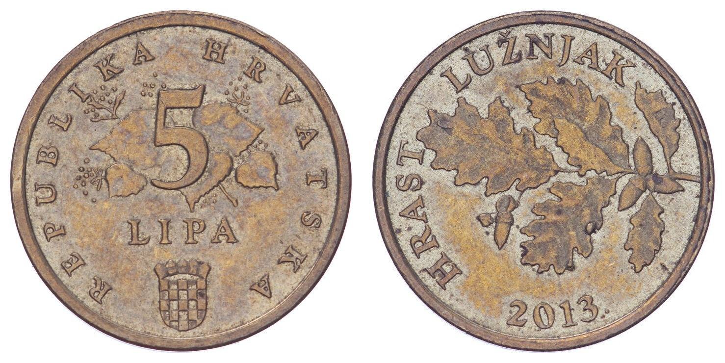 CROATIA 5 lipa 2013 / Croatian text / VF+ (Ref.br. K-002.524)