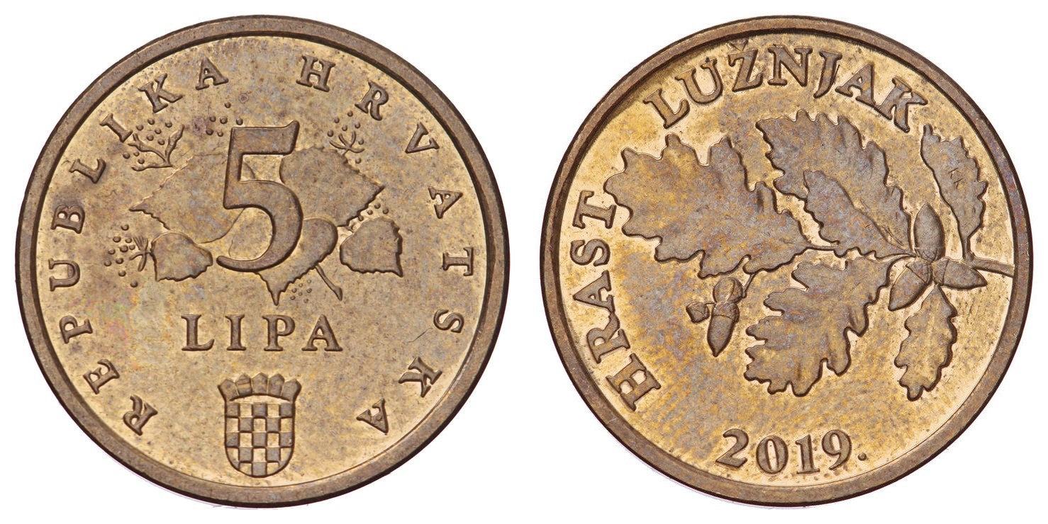 CROATIA 5 lipa 2019 / Croatian text / XF+ (Ref.br. K-004.544)