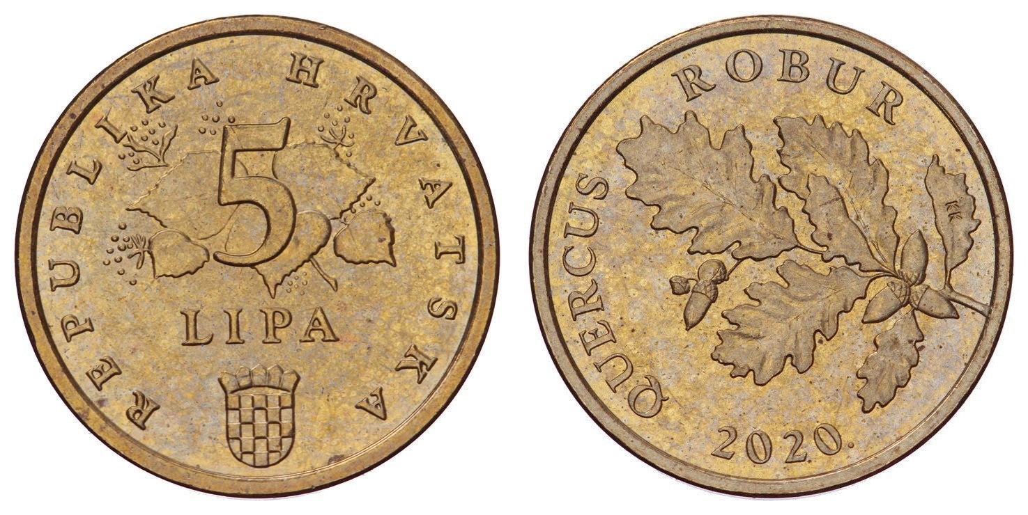 CROATIA 5 lipa 2020 / Latin text / XF+ (Ref.br. K-004.926)