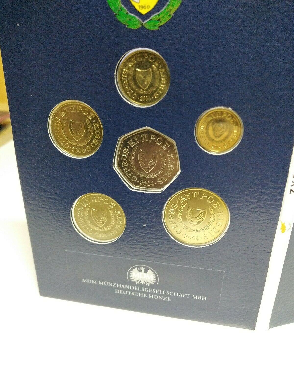 Cyprus Zypern full set coin coins top quality unc LIMITED EDITION