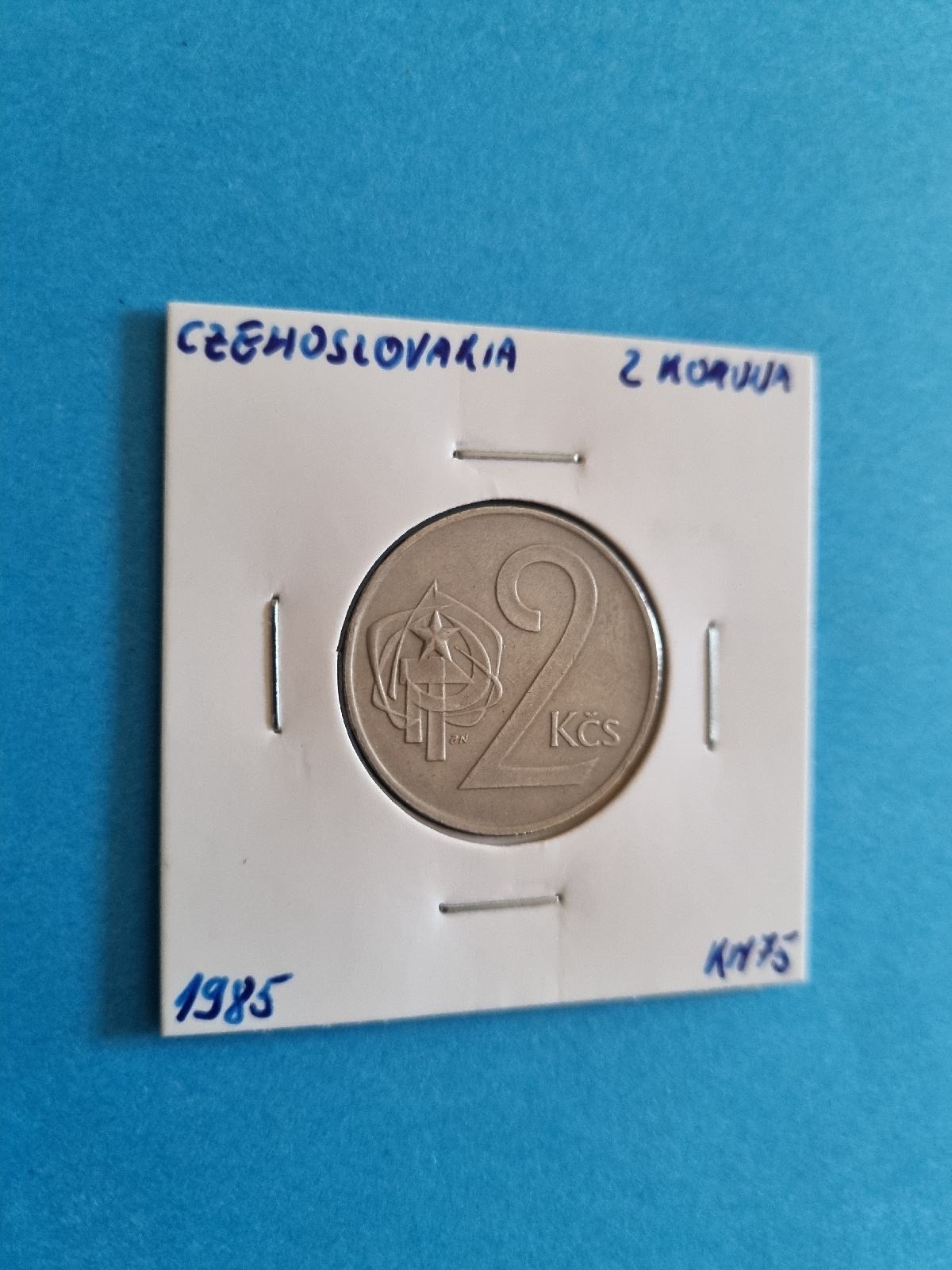 Čehoslovačka (Czechoslovakia) 2 Koruna 1985