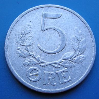 DENMARK 5 ORE 1941