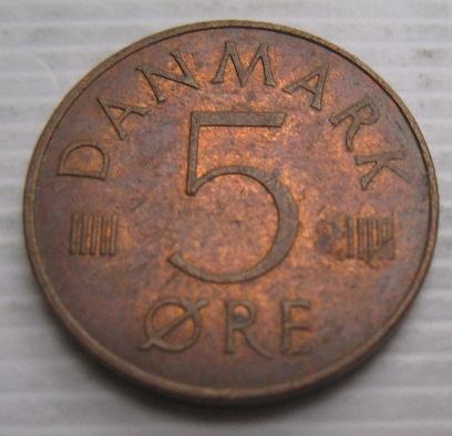 DENMARK 5 ORE 1982