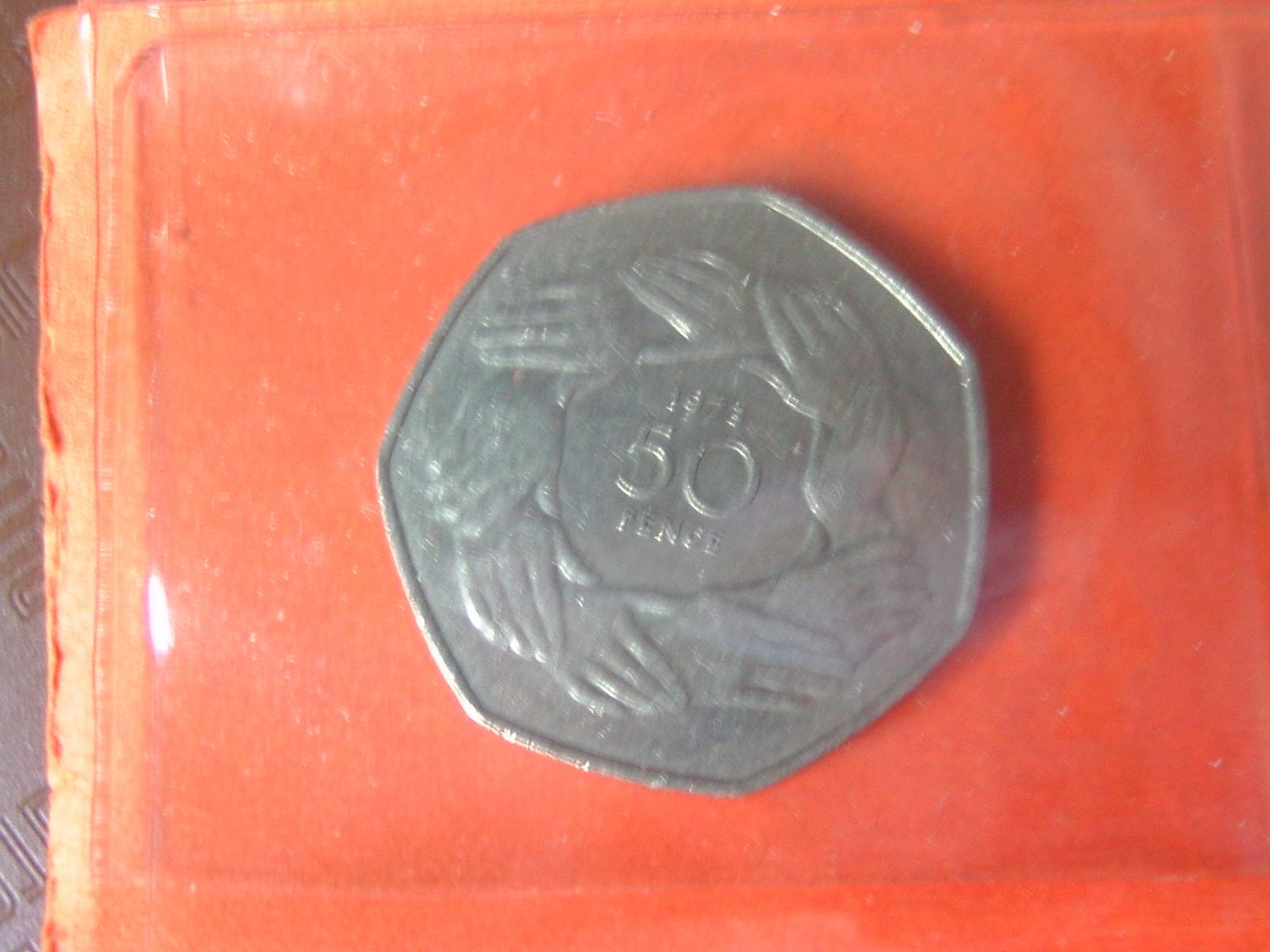 Engleska 50 pence 1973
