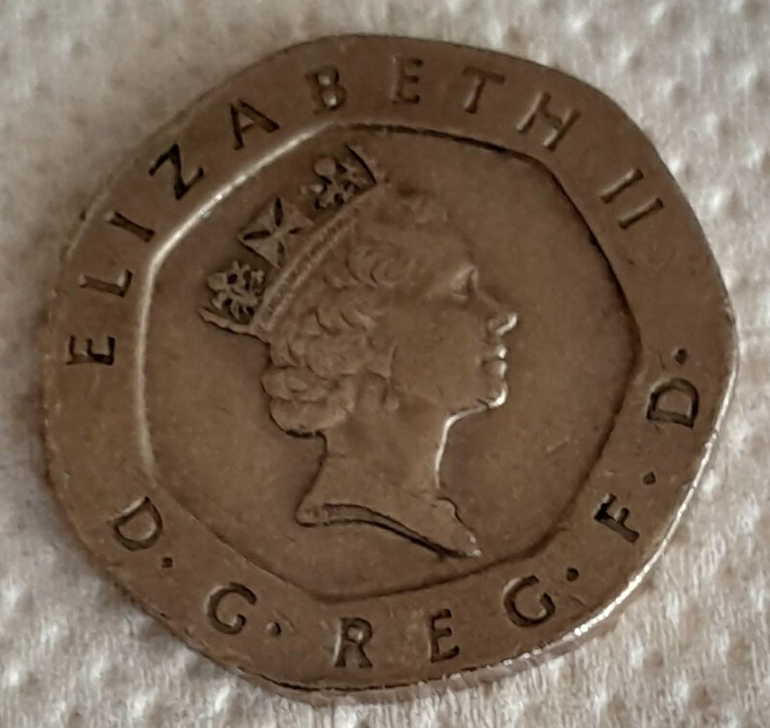 ENGLESKA GREAT BRITAIN 20 PENCE 1993