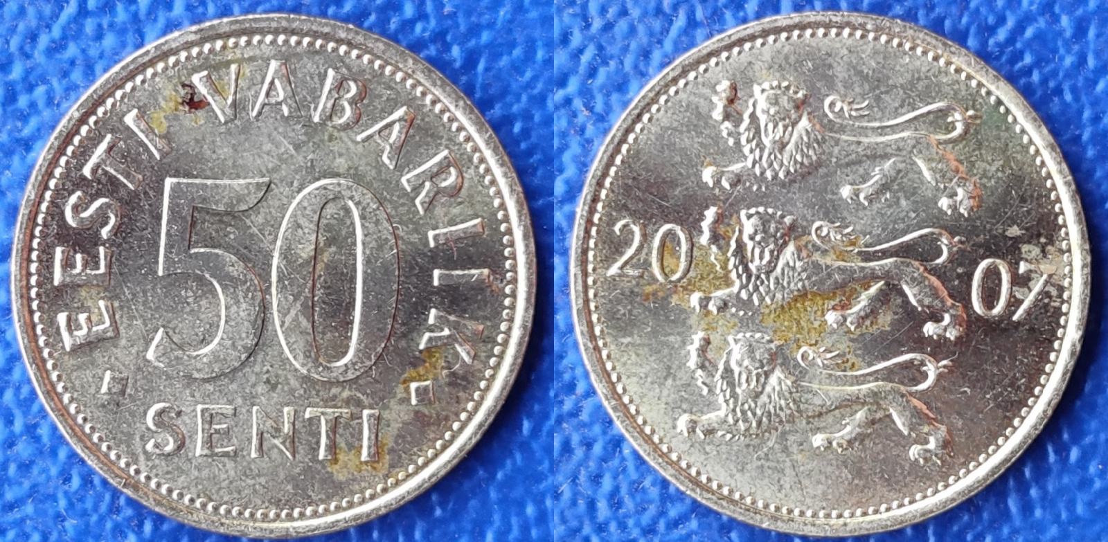 Estonia 50 senti, 2007