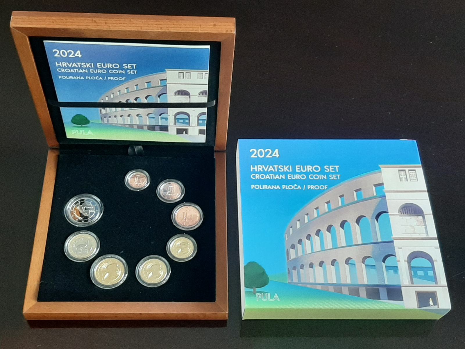 EURO SET PULA 2024 PROOF
