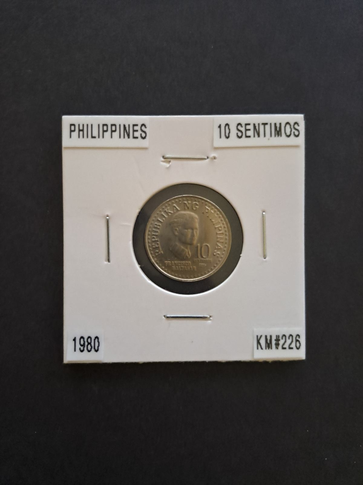 Filipini (Philippines) 10 Sentimo 1980