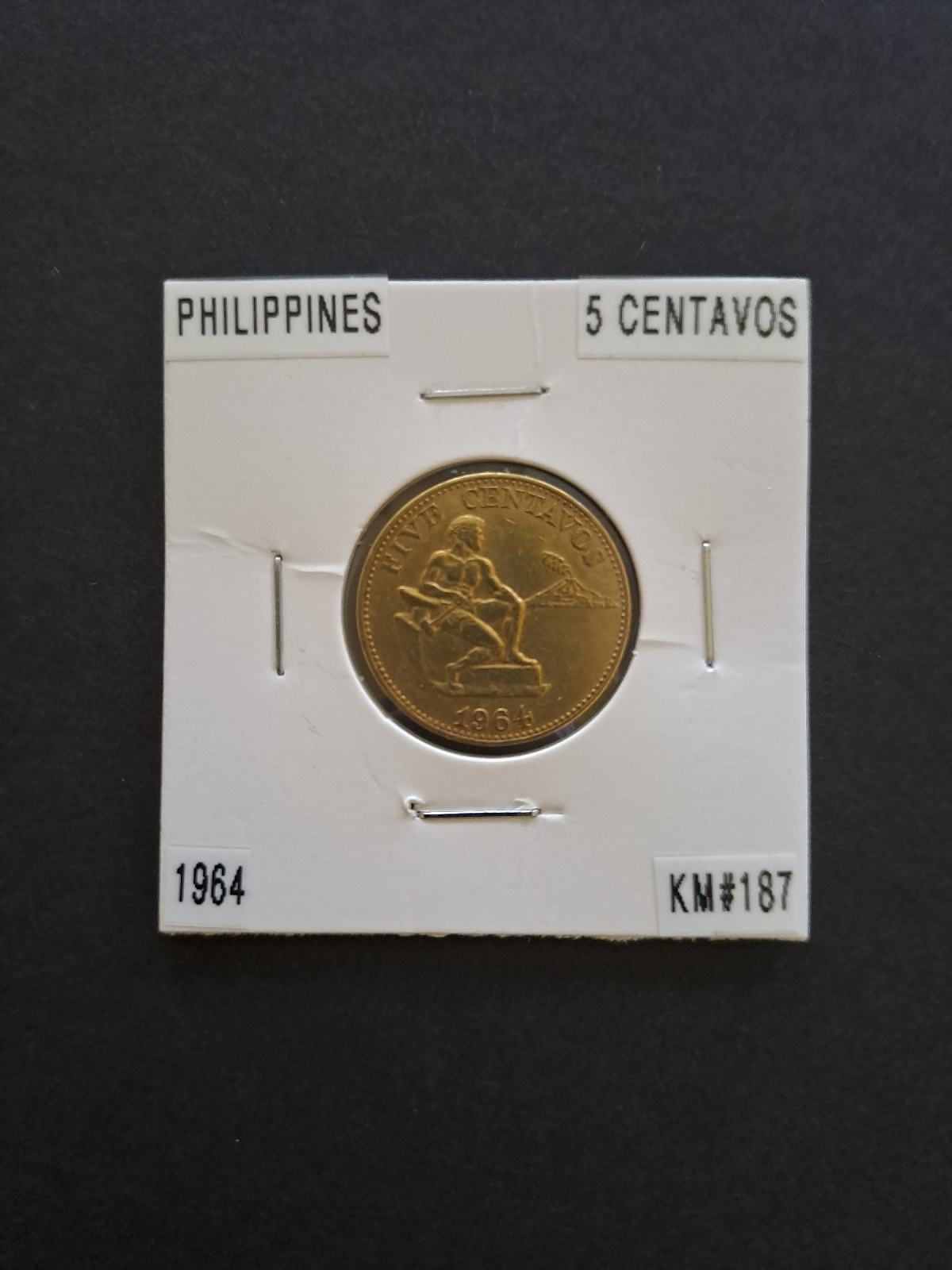 Filipini (Philippines) 5 Centavos 1964