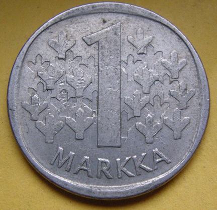 FINLAND 1 MARKKA 1971