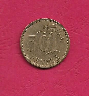 Finska 50 Pennia 1963