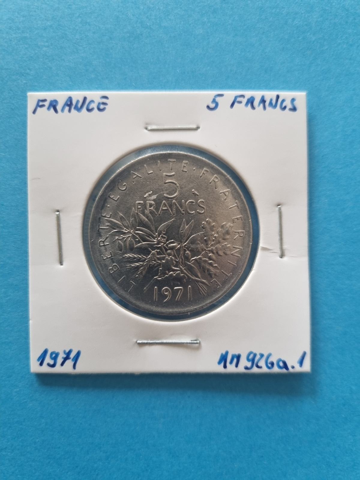 Francuska (France) 5 Francs 1971