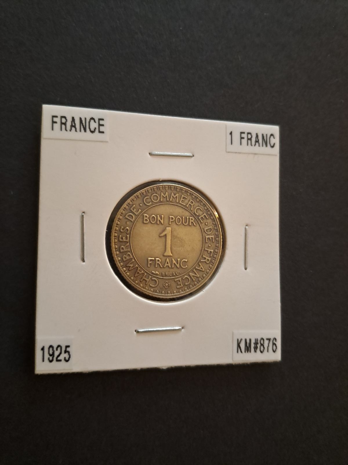 Francuska (France) 1 Franc 1925