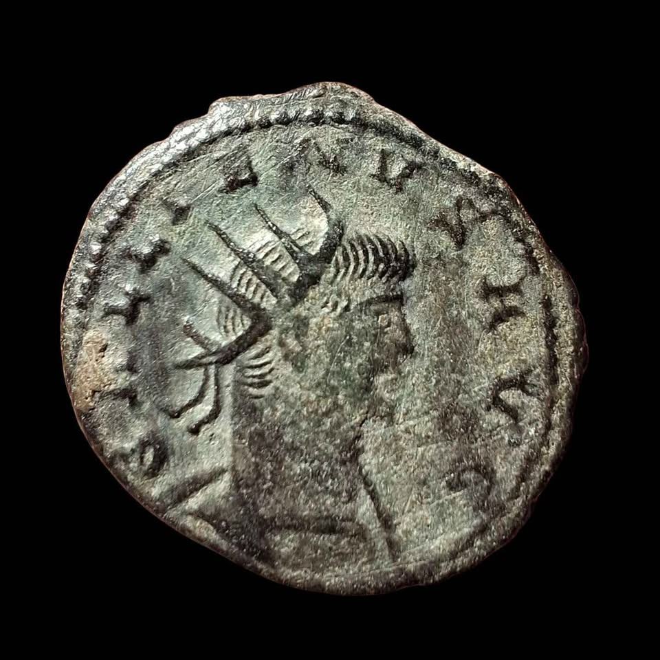 Galijen (253.–268. g.). Rimsko Carstvo, antoninijan. Merkur, FIDES AVG