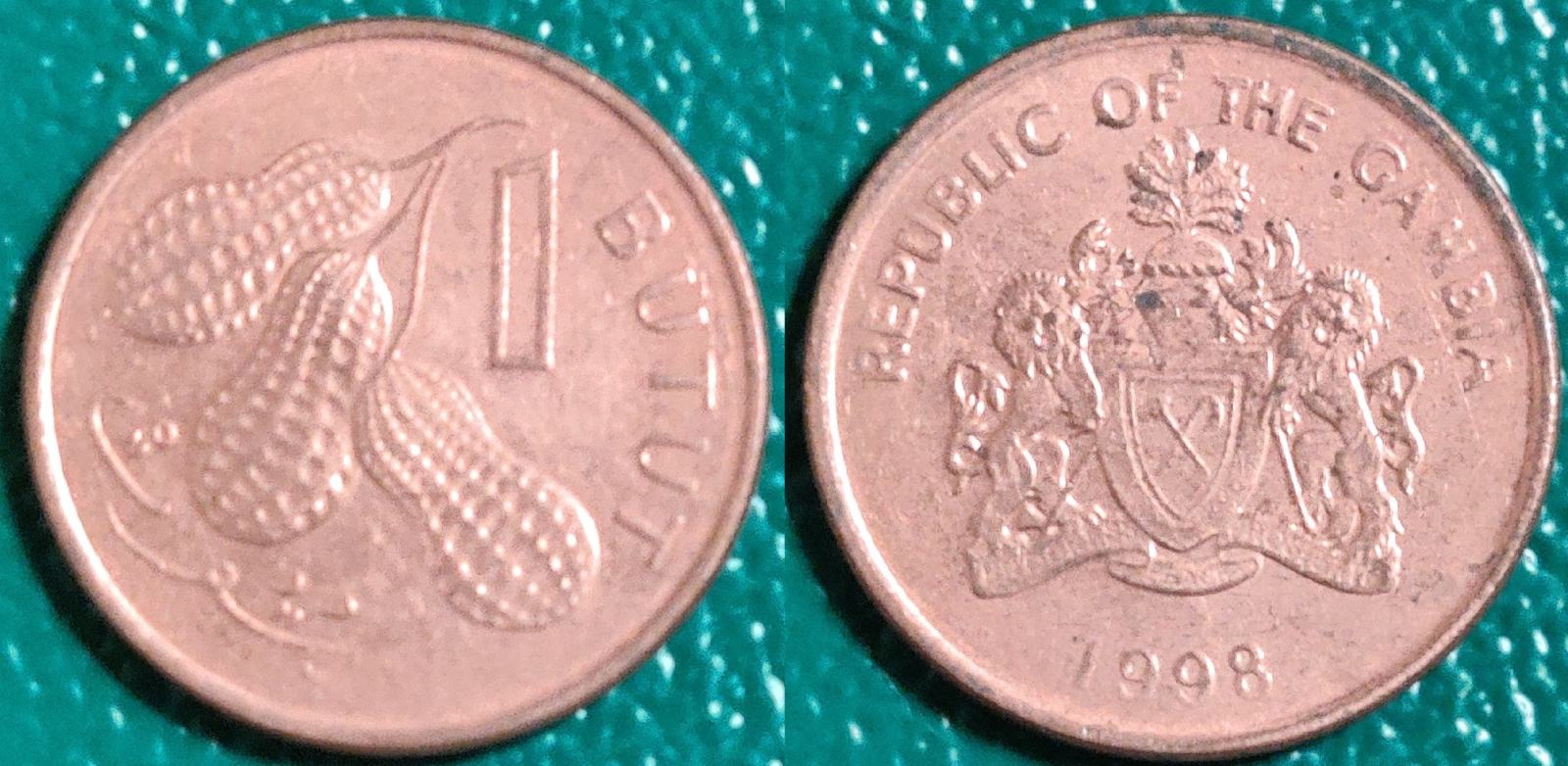 Gambia 1 butut, 1998