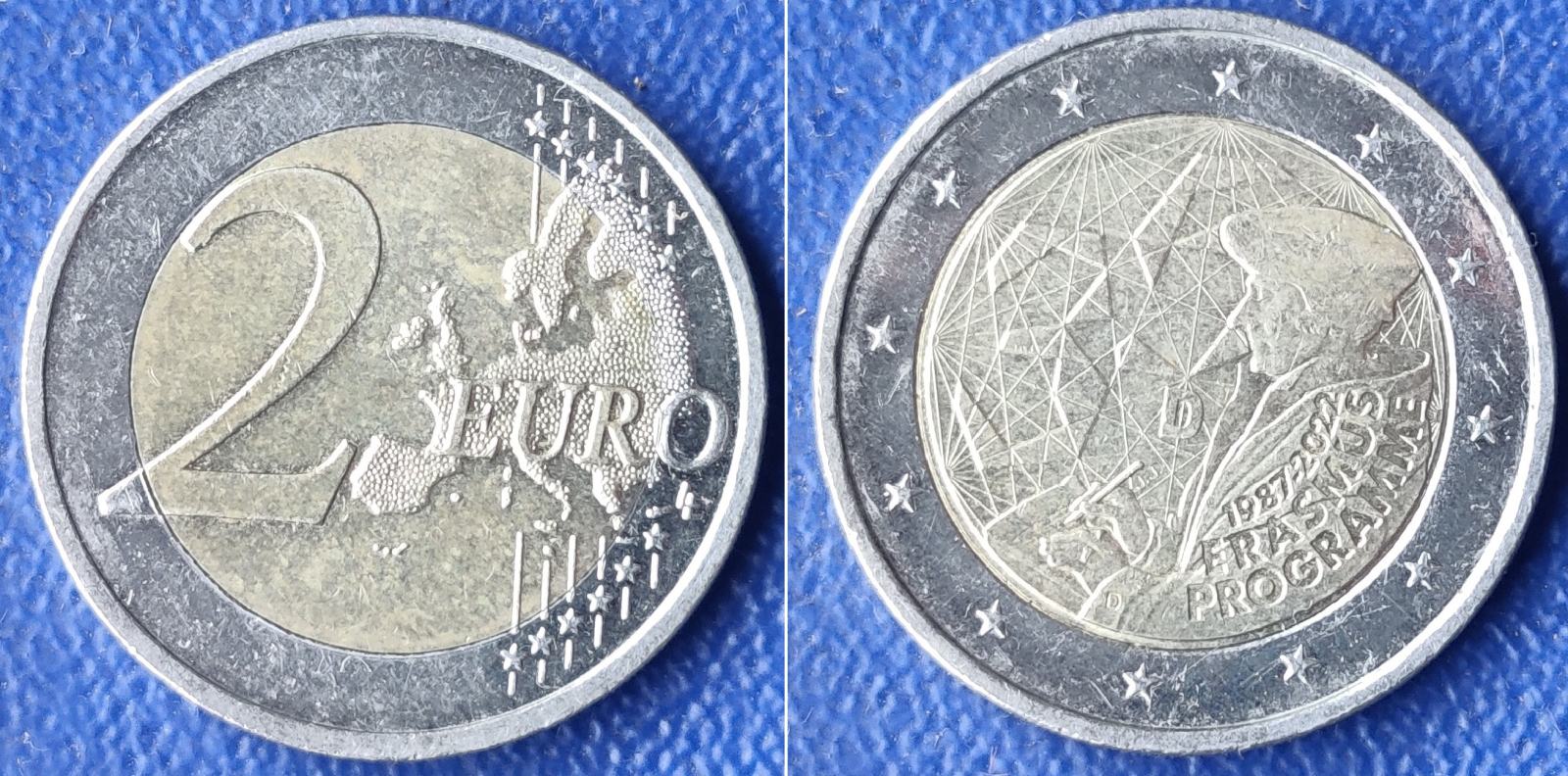 Germany 2 euro, 2022 35th Anniversary - Erasmus Programme D
