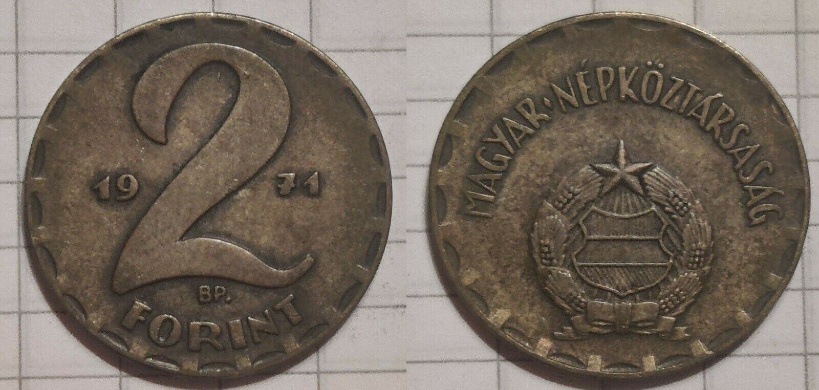 Hungary 2 forint, 1971