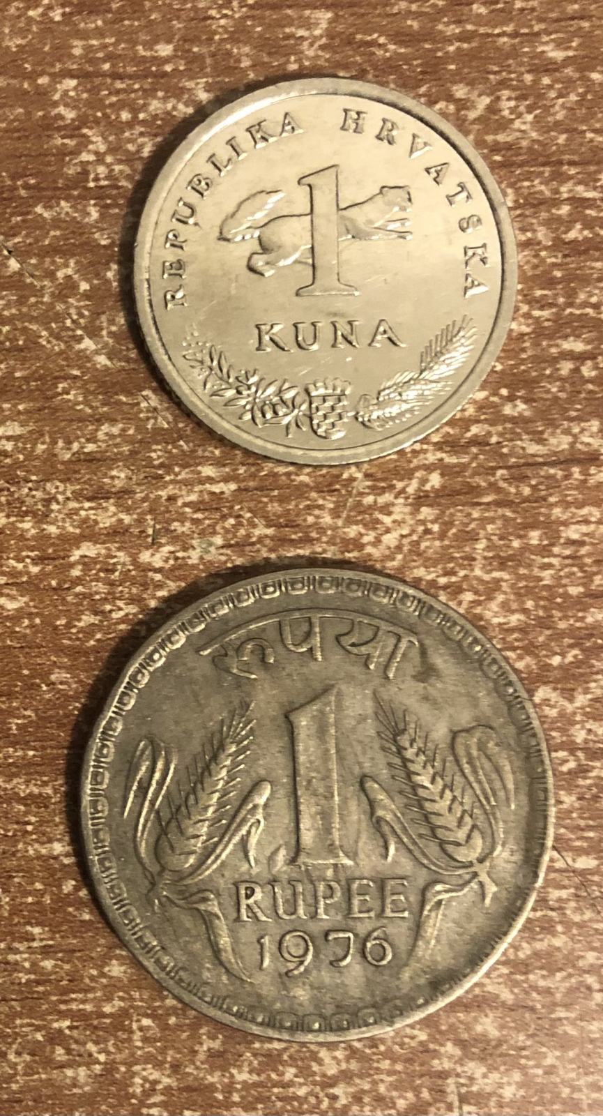 INDIJA, 1 RUPPE 1976.