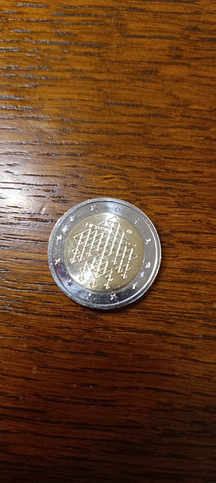 Jubilarna kovanica od 2 eura Litva 2024.g.