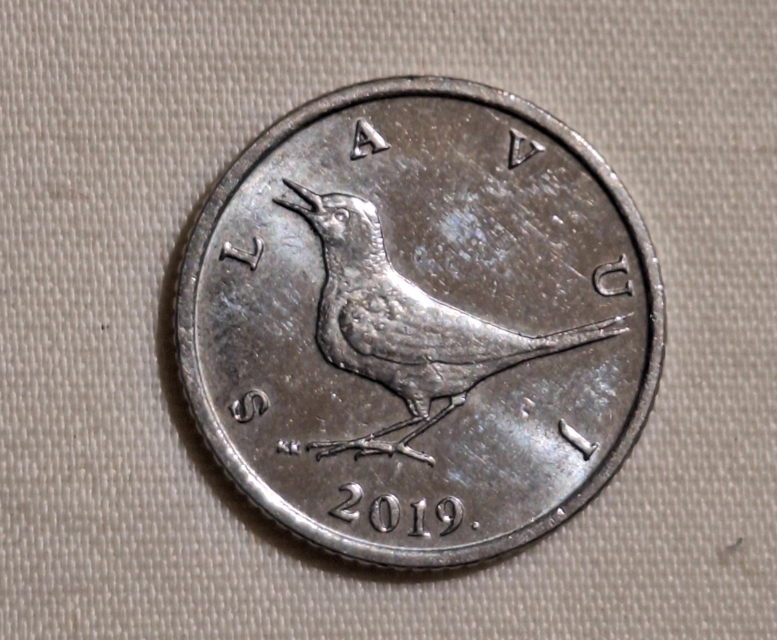 KOVANICA 1 KUNA 2019.