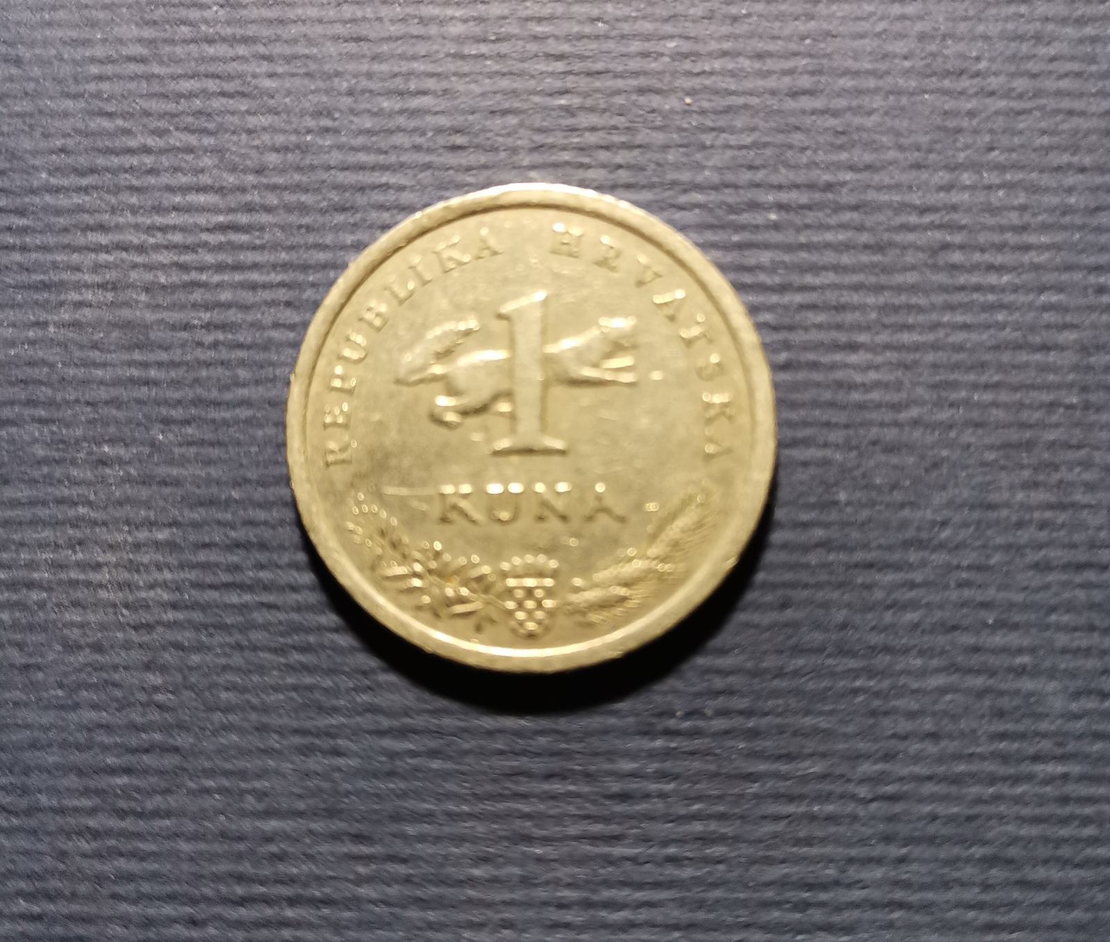 Kovanica 1 kuna RH 2001