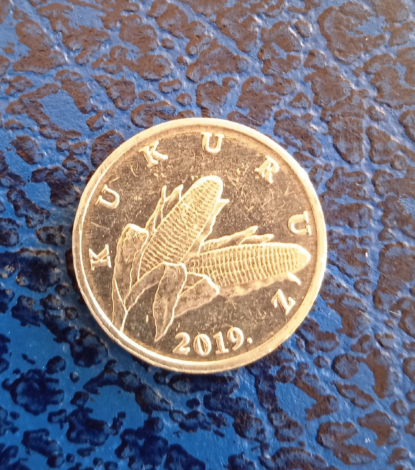 Kovanica od 1 lipe 2019god