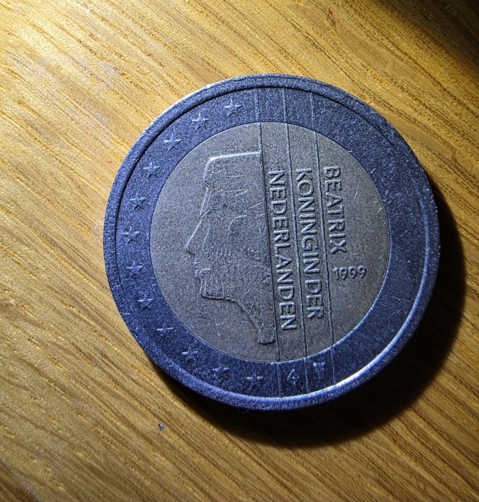 Kovanica 2 eura, 1999. BEATRIX KONINGIN DER NEDERLANDEN