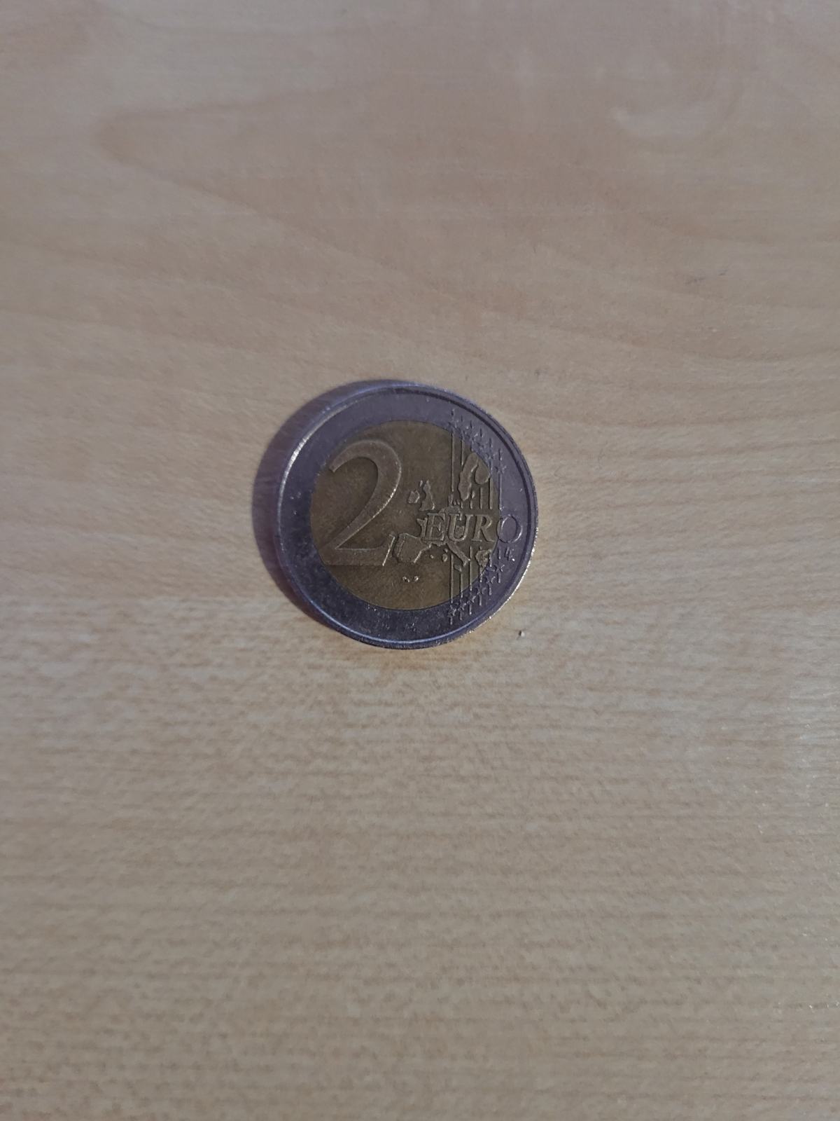 Kovanica 2 Eura iz 1999. rijetka Beatrix Koningin der Nederlander