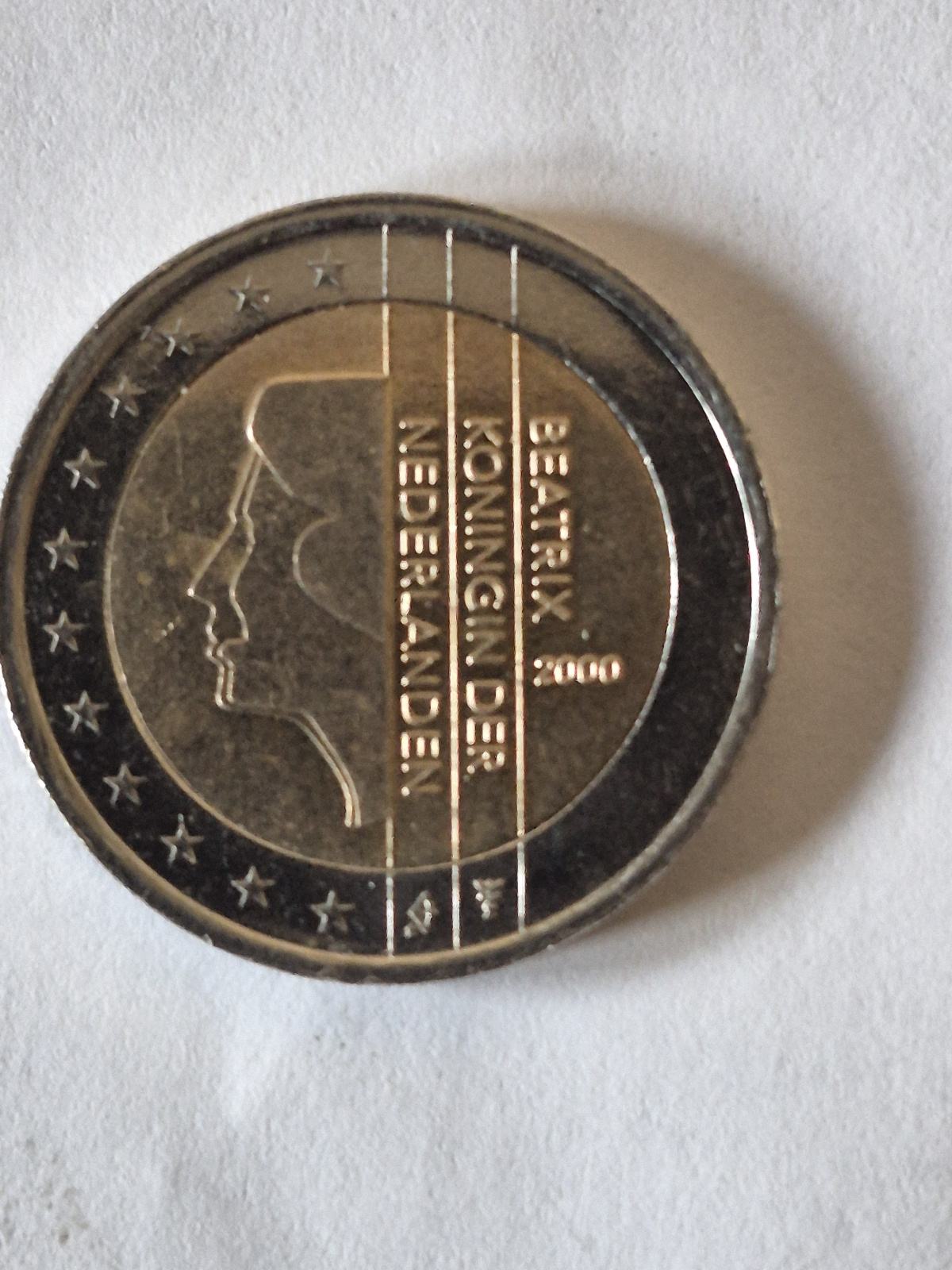 Kovanica 2 eura BEATRIX 2000