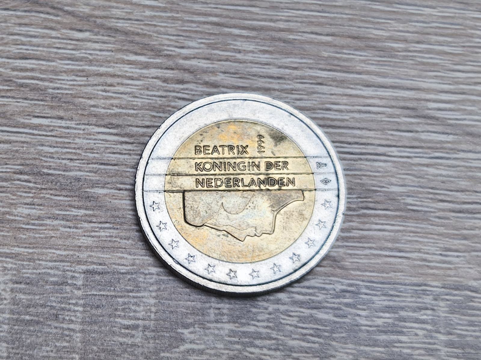 Kovanica 2 eura BEATRIX KONINGIN DER NEDERLAND 1999g