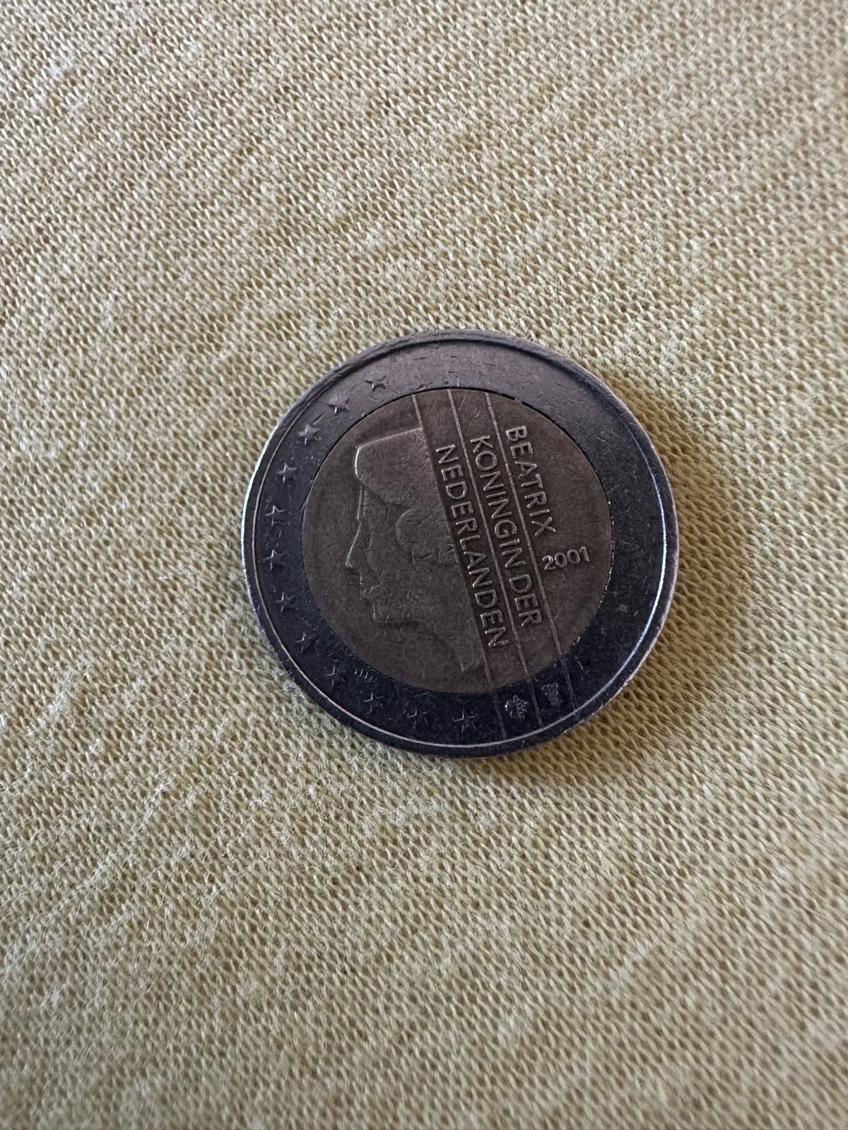 Kovanica 2 eura Beatrix Koningin