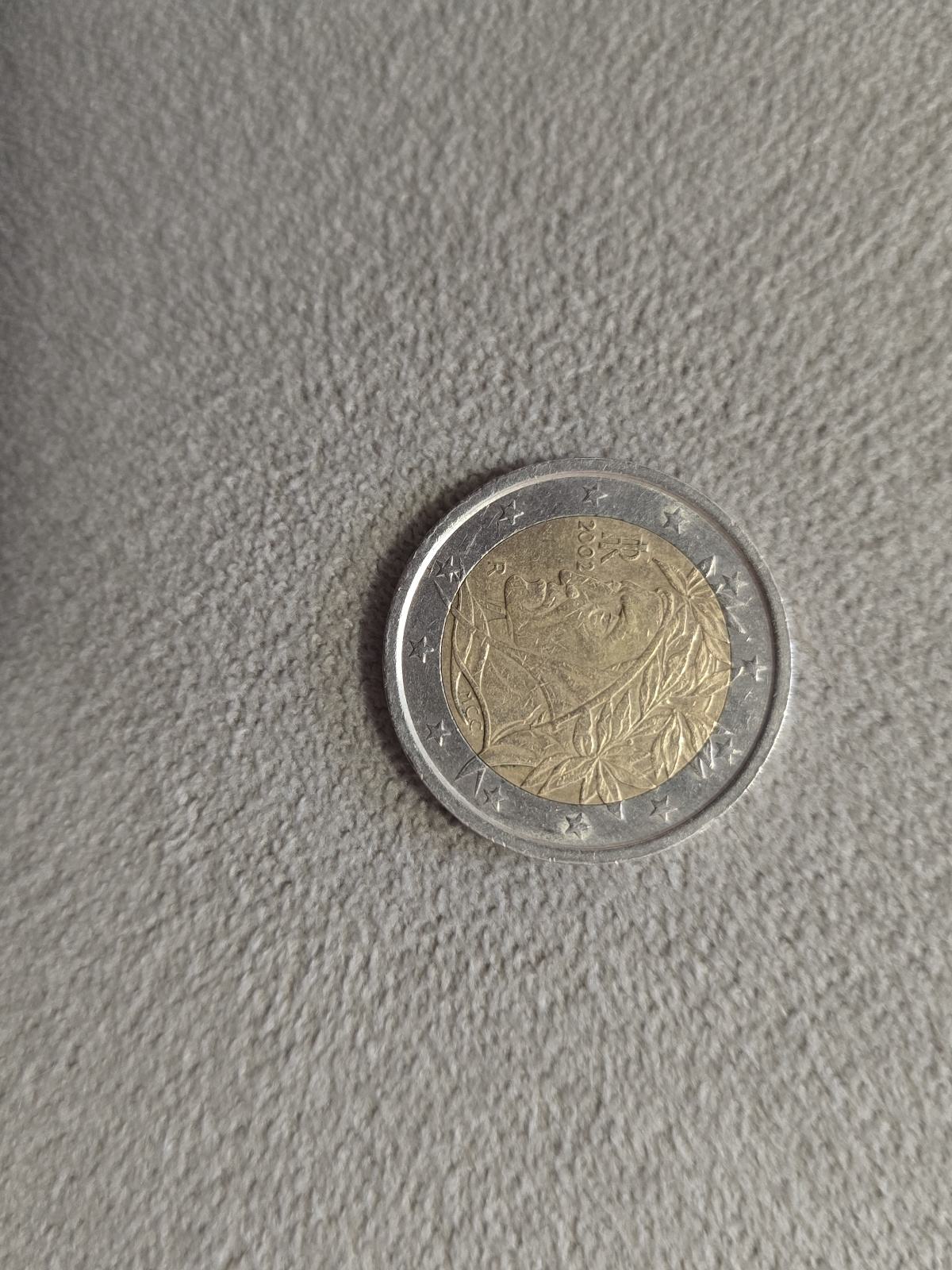 kovanica 2 eura italy 2002