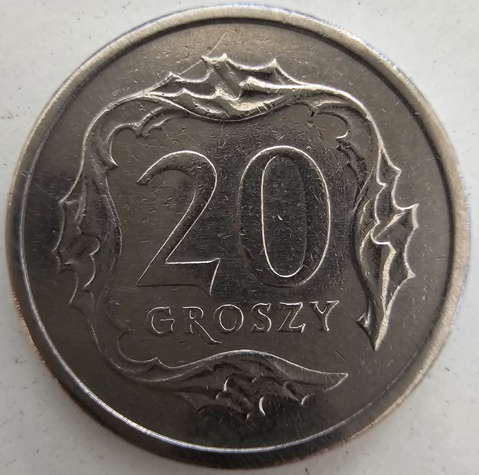Kovanica 20 Groszy (Poljska) 2000.
